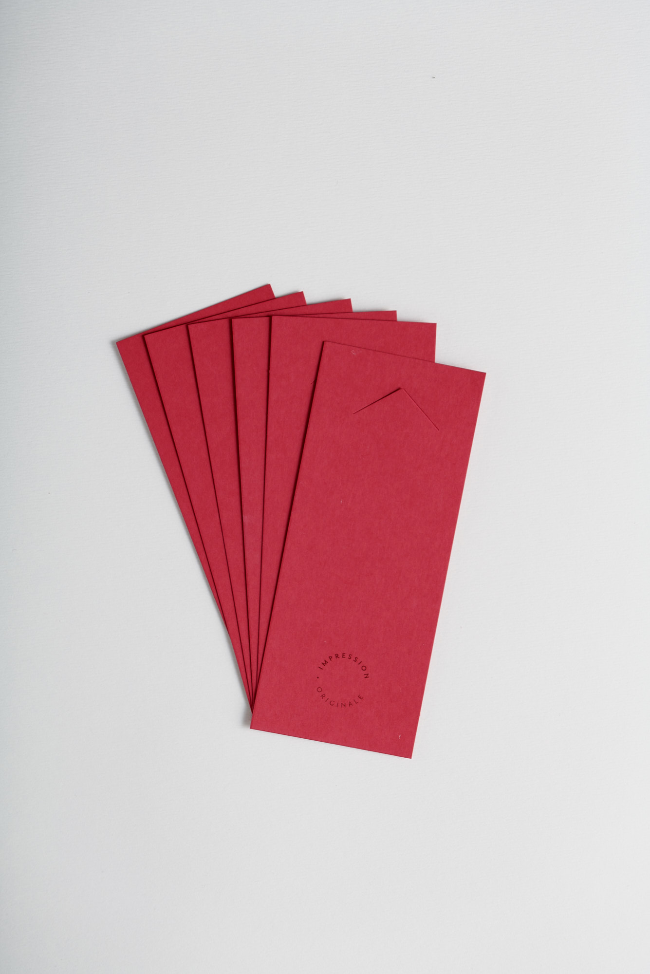 Luxurious Large Gift Tags - Red - Impression Originale