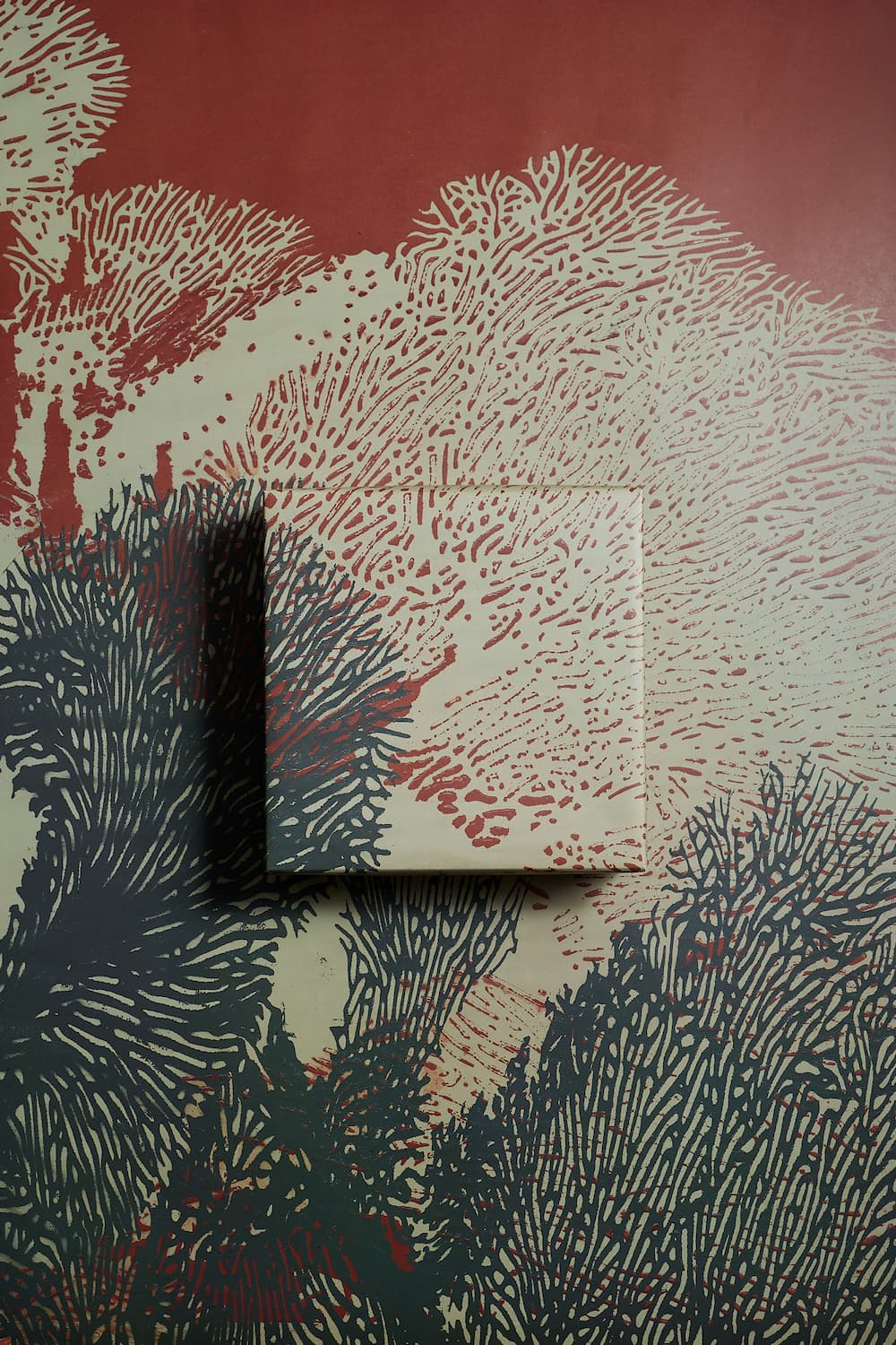 Deep Dive Coral Gift Wrap Impression Originale