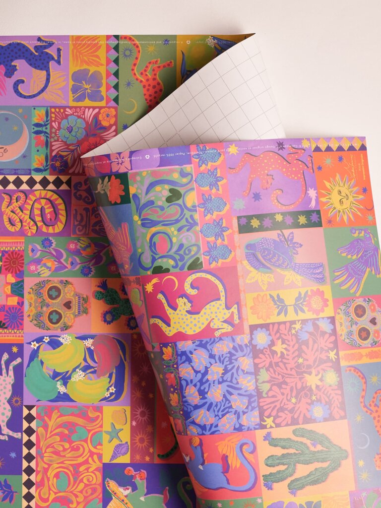 Mexicana Gift Wrap - Impression Originale